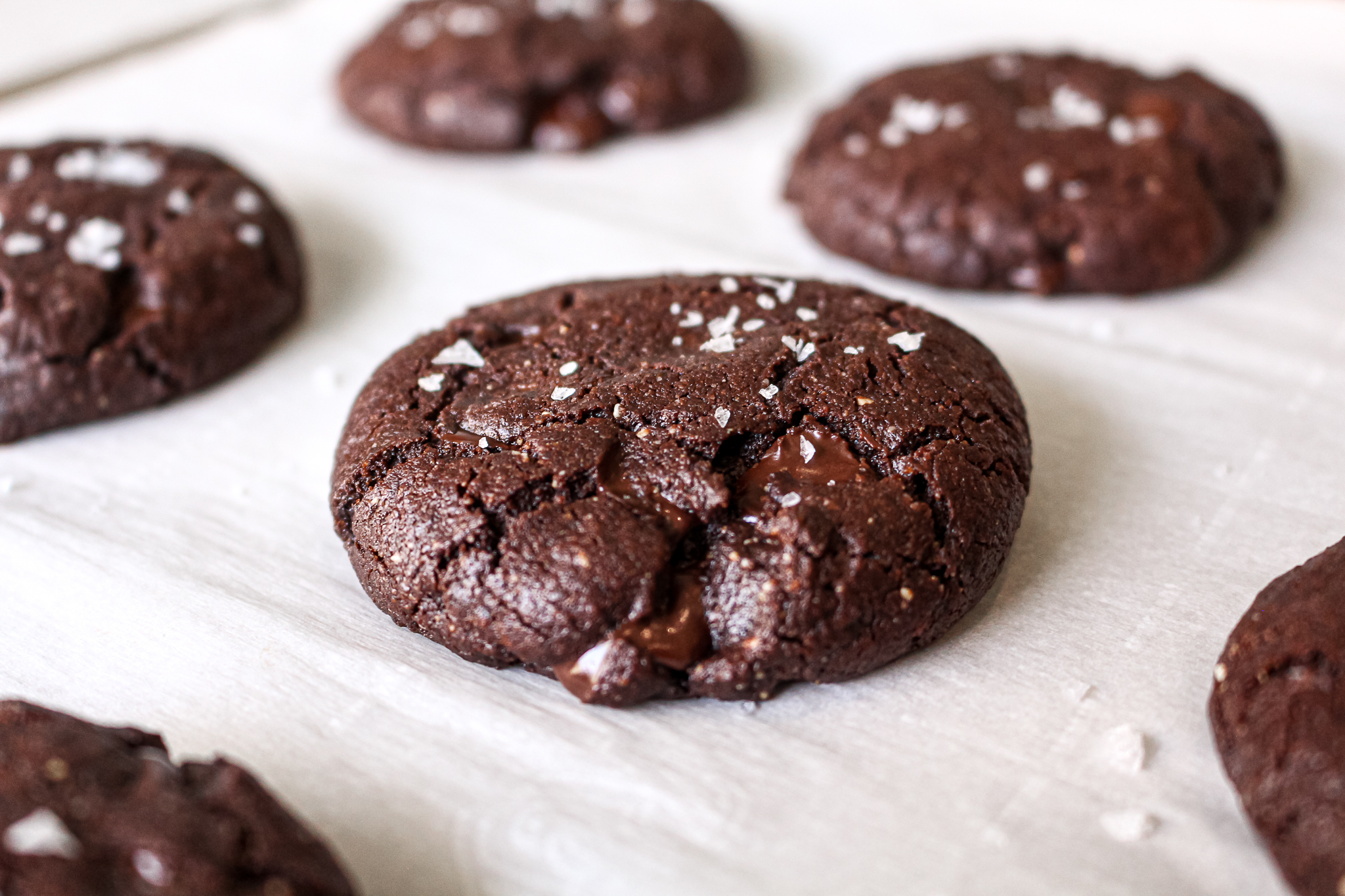 Paleo Double Choc-Chip Cookies - Peanut Head | Dairy Free